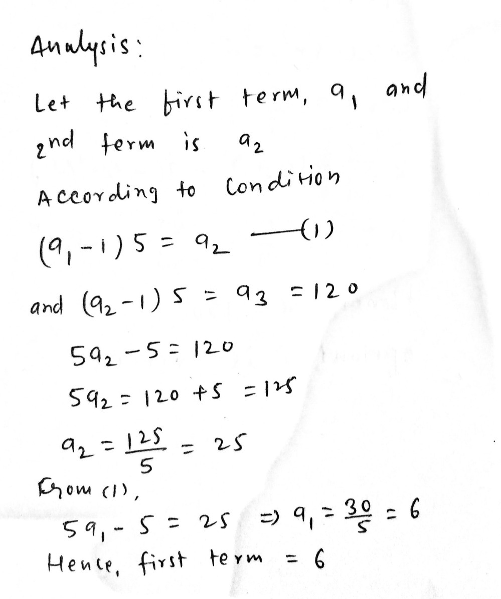 Solved: 20 The term-to-term rule of a different sequence is shown in ...