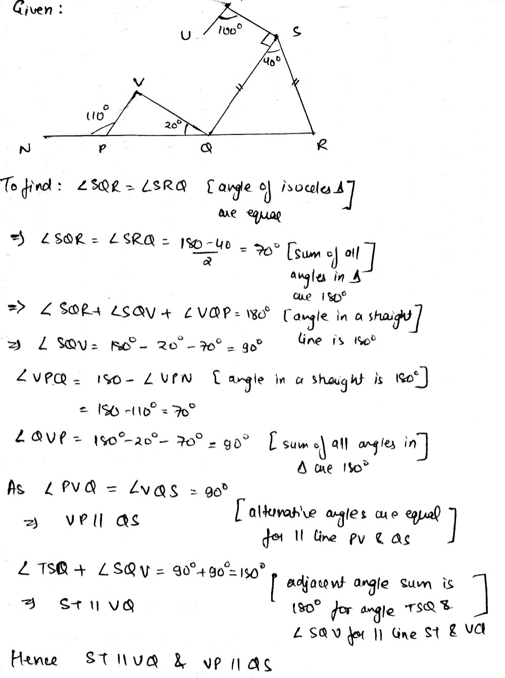 Solved: Name all the pairs of parallel segments in each figure. State ...