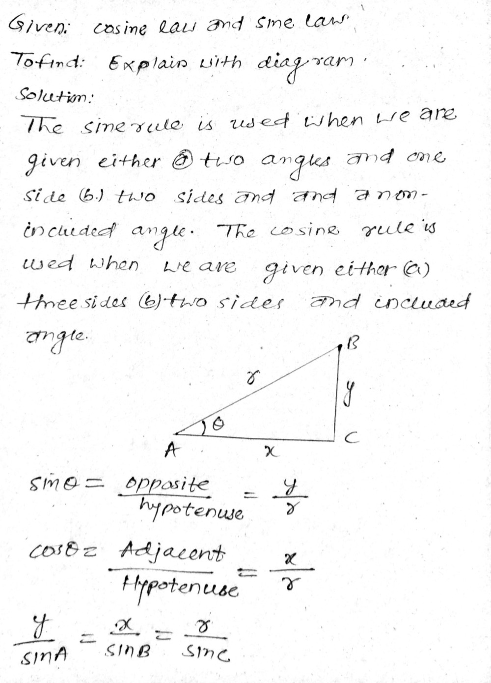 Solved: Explain with diagrams, how can you tell when you need to use ...