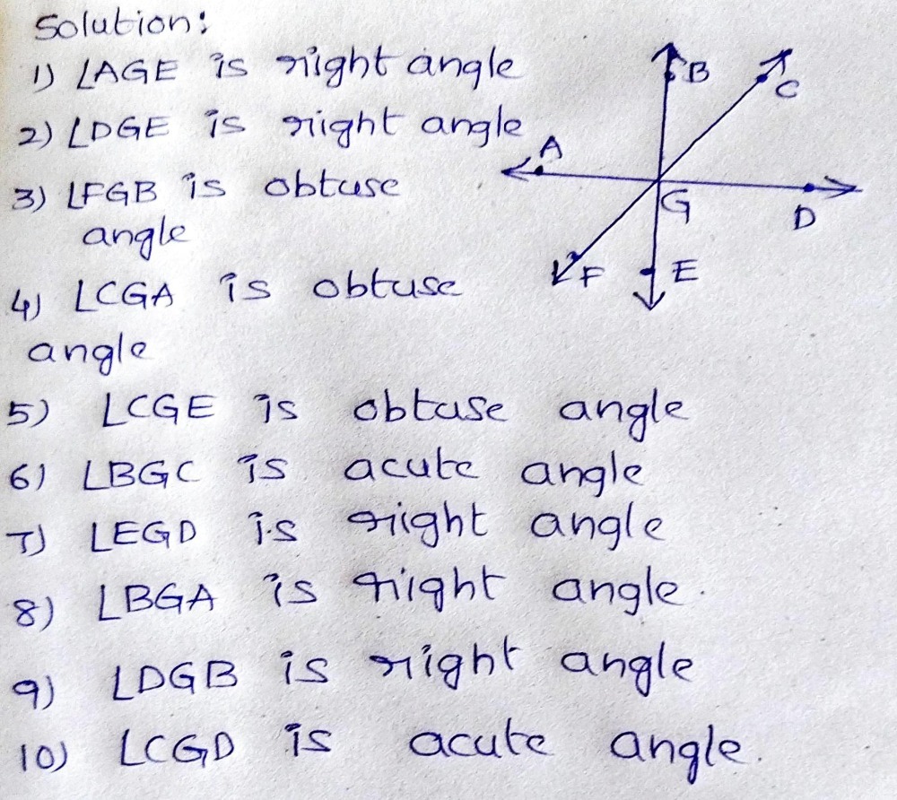 Solved: Directions : Using the figure at the right, identify if the given angle is acute, right ...