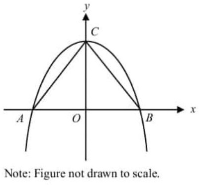 Solved: In the (xy)-plane above, vertices of triangle (ABC) are lying ...