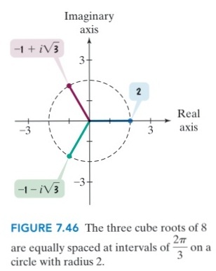 Solved: Find all the cube roots of 8. Write roots in rectangular form. [Math]