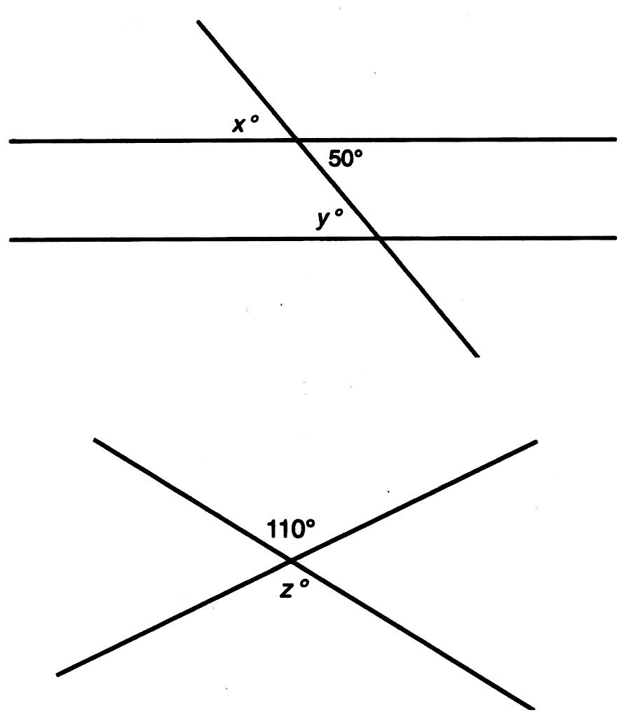 Solved: Use the ideas of corresponding angles, vertical angles, square ...