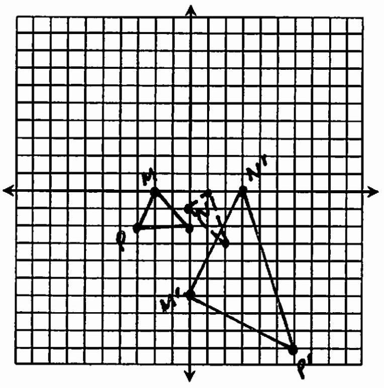 Solved: Graph and label figure and its image under the sequence of ...