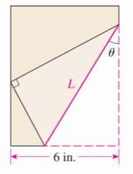 Solved: The lower right-hand corner of a long piece of paper (6) in ...