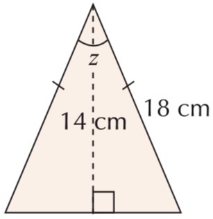 Solved: Find the angles marked with letters in the following diagrams. Give your answers correct ...
