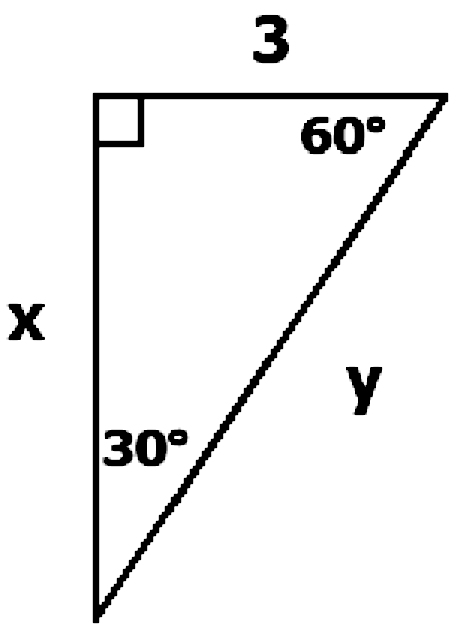 Solved: You are given a triangle where the number is on the leg ...