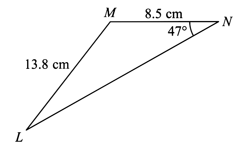 Solved: Here is triangle (LMN), where angle (LMN) is an obtuse angle ... Solved: Here is triangle (LMN), where angle (LMN) is an obtuse angle ...