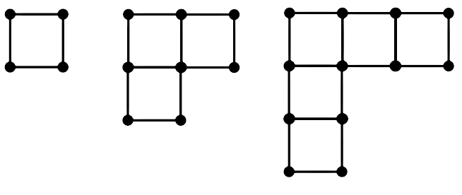 Solved: In the shape sequence on the right, the horizontal and vertical ...