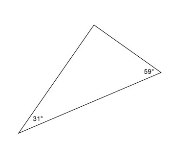 Solved: Which is a correct classification for the triangle? right ...