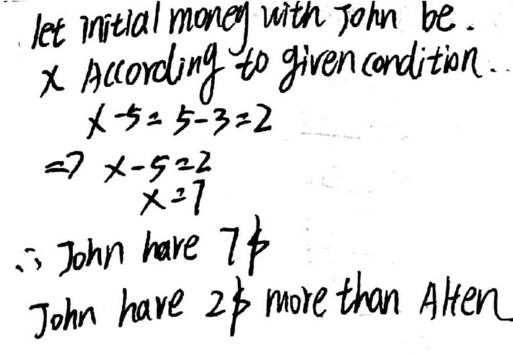 Solved: If John gives Allen ($)(5) and Allen gives Frank ($)(2), the (3 ...