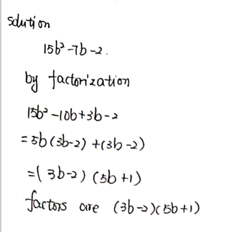Solved: Factor completely and then place the factors in the proper ...