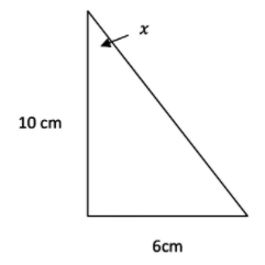 Solved: Calculate the size of angle (x) in the diagrams below, correct ...