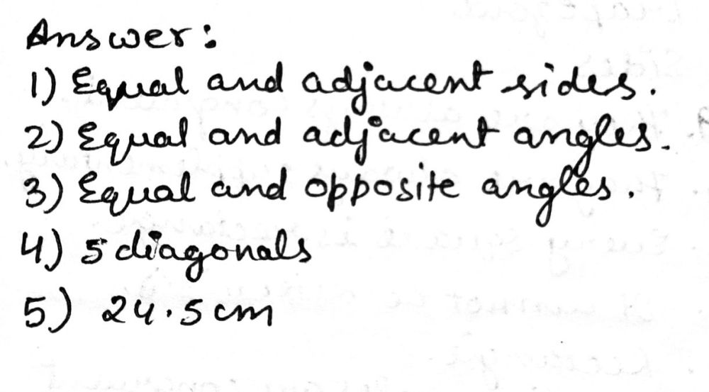 Solved: Activity 2: F id M Given a regular octagon, ABCDEFGH, answer ...