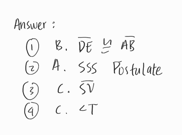 Solved: Consider the markings on the diagram below. To prove that ACB ...