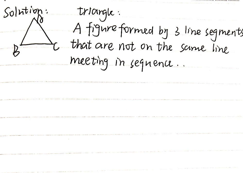 Solved: It is a plane figure formed by three or more segments such that ...