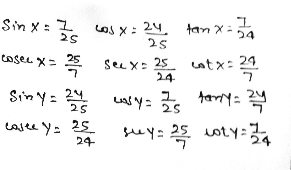 Solved: Directions: Using the given right triangle XYZ , complete the ...