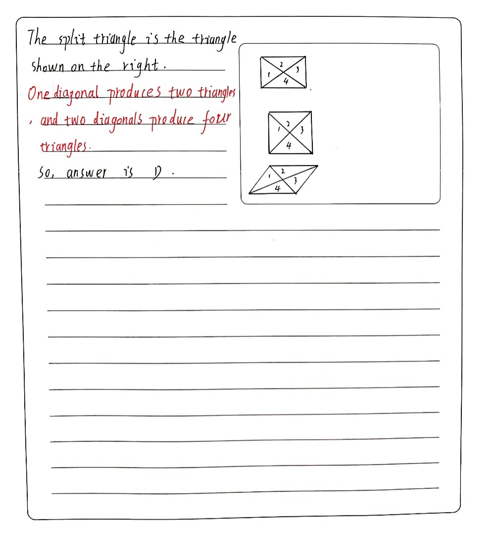 Solved: How many triangles can be cut from a quadrilateral if a ...