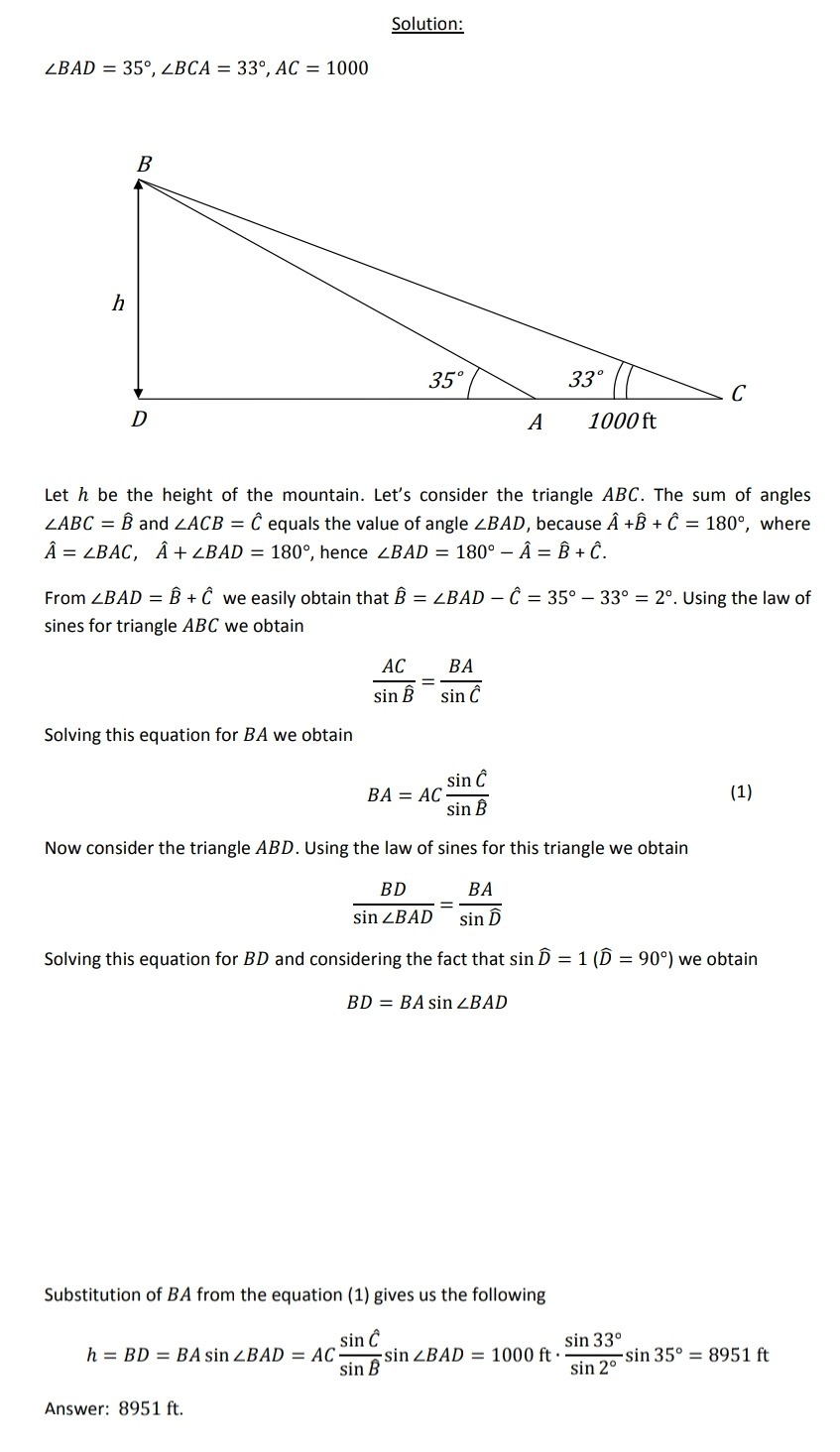 As you walk through a level path toward a mountain - Gauthmath