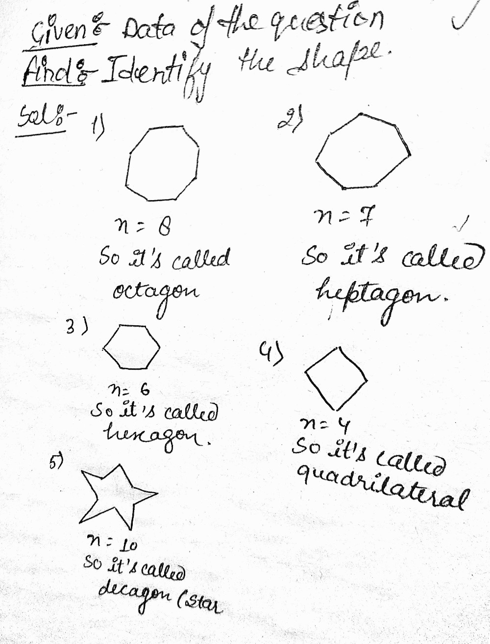 Solved: Identify the polygon illustrated below. 1._ [Math]