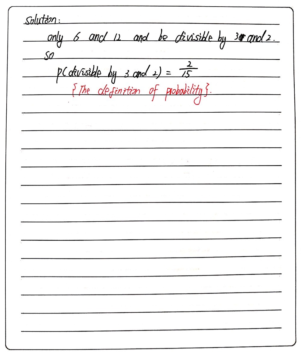 Fifteen identical cards are labeled 1 to 15. Find - Gauthmath