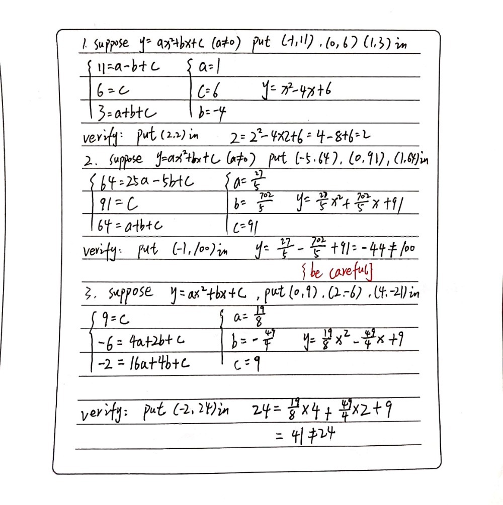 Solved: Activity 2: Using the equal differences method, determine which ...