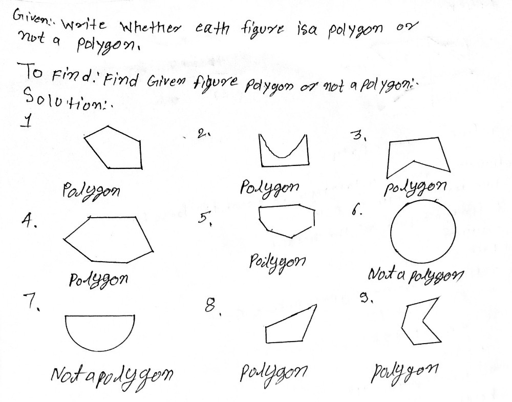 Solved: Activity 1: Identify Me! Directions: Write whether each figure ...