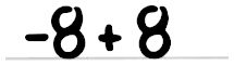 Solved: -8+8 [Math]